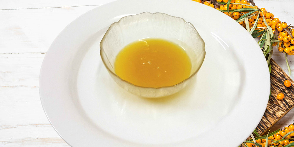 Recipe Tyrni kiisseli / Buckthorn-Berry dessert