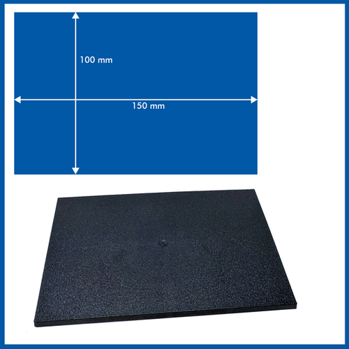 Rectangle - 100mm x 150mm Base - 1 pack | Cobalt Keep