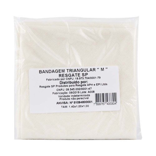 Bandagem triangular M | Império Hospitalar