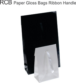 RCB Paper Gift Bags with Ribbon handles (pkts 100) | imajpak