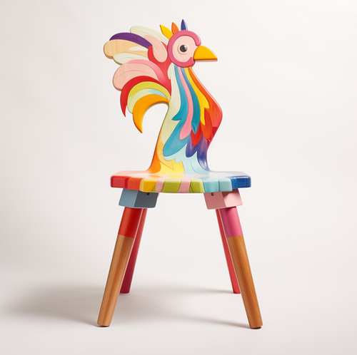 Wooden Chicken Chair | Little Lahlou
