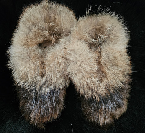 Coyote/Beaver Slippers | houghfur