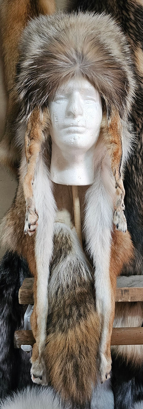 coyote fur hat pattern
