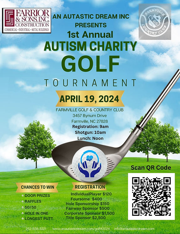 Autastic Autism Charity Golf Tournamnet | An Autastic Dream