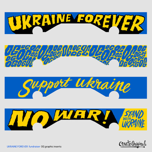 "Ukraine Forever" Fundraiser OG Graphic Insert Set | Create Originals