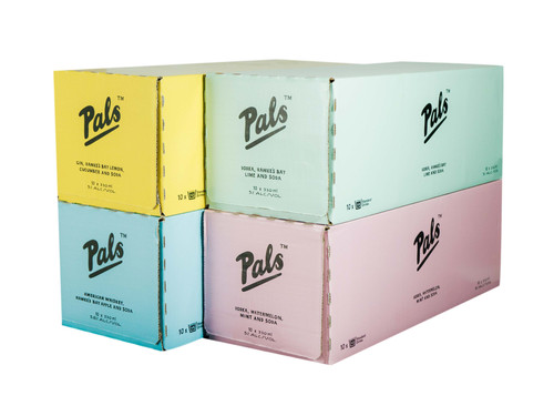 Pals Range 330ml Cans (10-pack) | Mt Smart Liquor