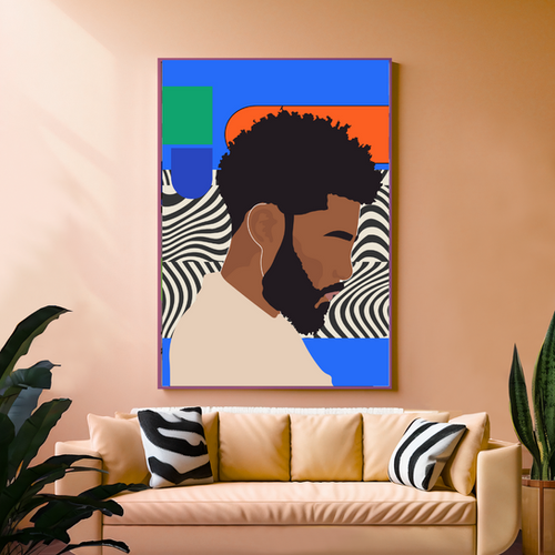 COLOR HIM BOLD WALL ART COLLECTION | SOCIALDOX