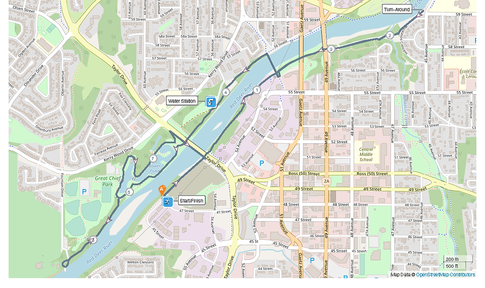 Course Map | Harvest Run