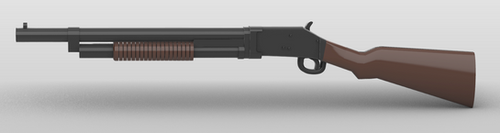 M1897 Winchester Shotgun - Riot version | Battleground Models