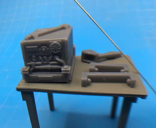 SCR-610 Radio Set for Jeep with MP-48 Radio Mount | Battleground Models