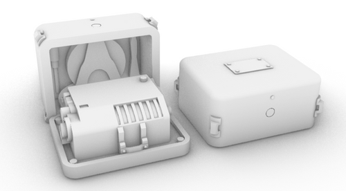 M209 Encryption Device Set - One open, one closed | Battleground Models