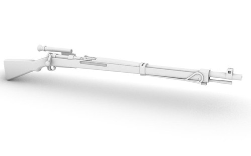 Japanese Type 97 Arisaka - 2.5x Sniper Rifle | Battleground Models