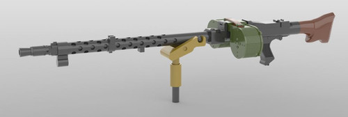 MG-34 Machine Gun Set - Schwimmwagen - Front | Battleground Models