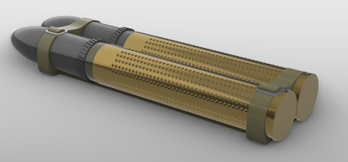 M-40 105mm Recoiless Rifle round set - For M274 Mule | Battleground Models