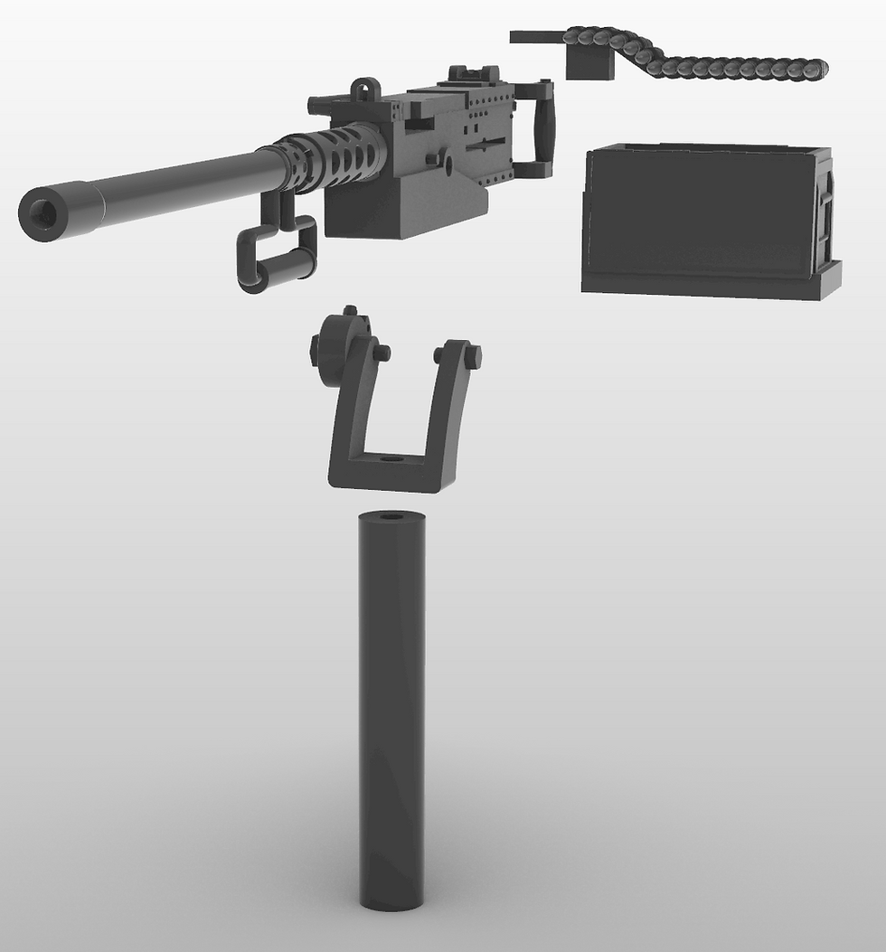 MG-34 MG-34t (Panzerlauf) Machine Gun Set | Battleground Models