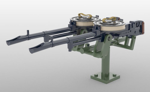 Vickers K - Light Machine Gun - Dual Vehicle Mount | Battleground Models