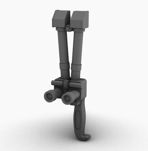 Periscope, Scissors, hand held, set - Handwinkelfernrohr 8x24 ...