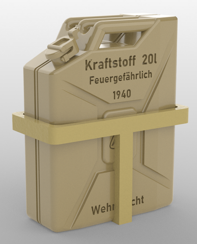SAS Jeep Fuel Cans - Jerry Can - Side Mount | Battleground Models