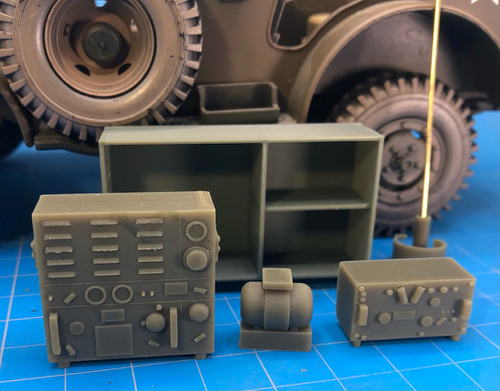 SCR-193 Radio Set Dodge WC-57 Command Car | Battleground Models