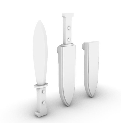 Smatchet Bolo Combat Knife Set | Battleground Models