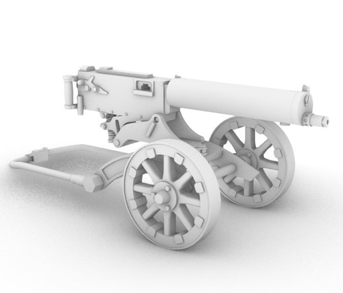 M1910 Maxim Machine Gun - WW1 | Battleground Models