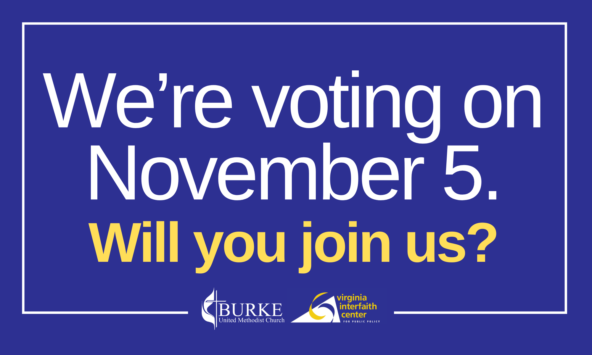 100% Voting Congregation | Burke UMC