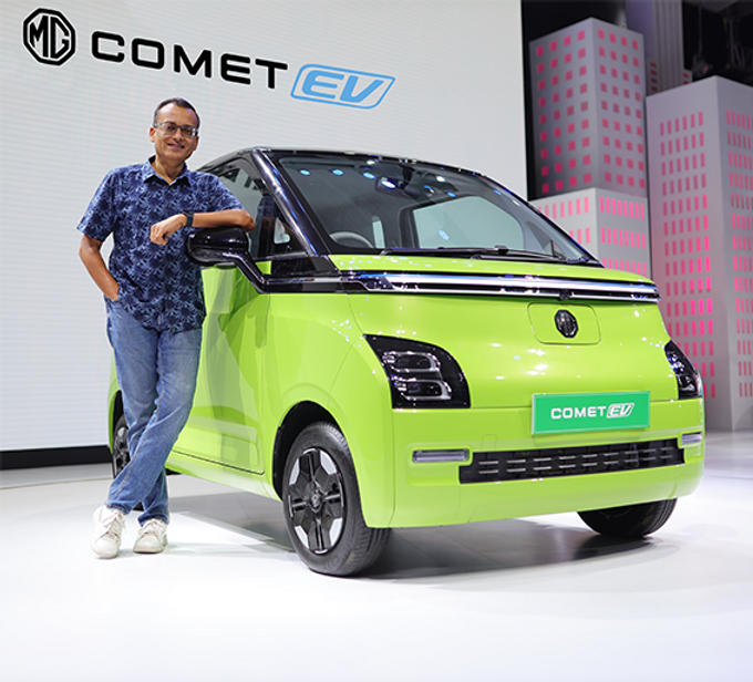 MG Motor India launches Comet EV - The Smart Electric Vehicle in 3 ...