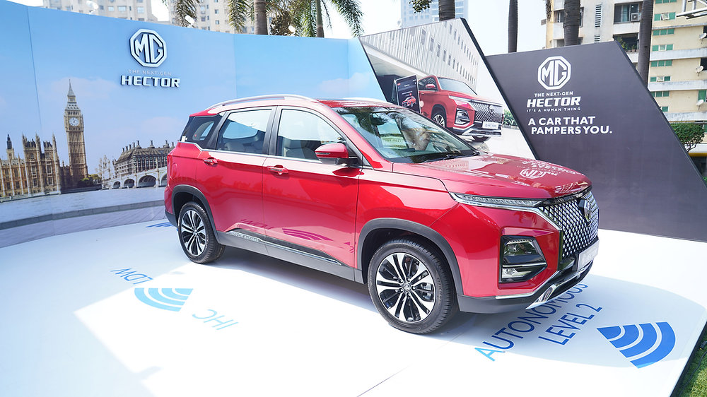 The Next-Gen Hector is built to further enhance the on-road experience ...