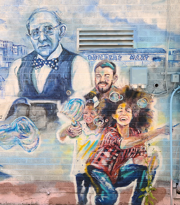 Downtown Mural Reflects Community