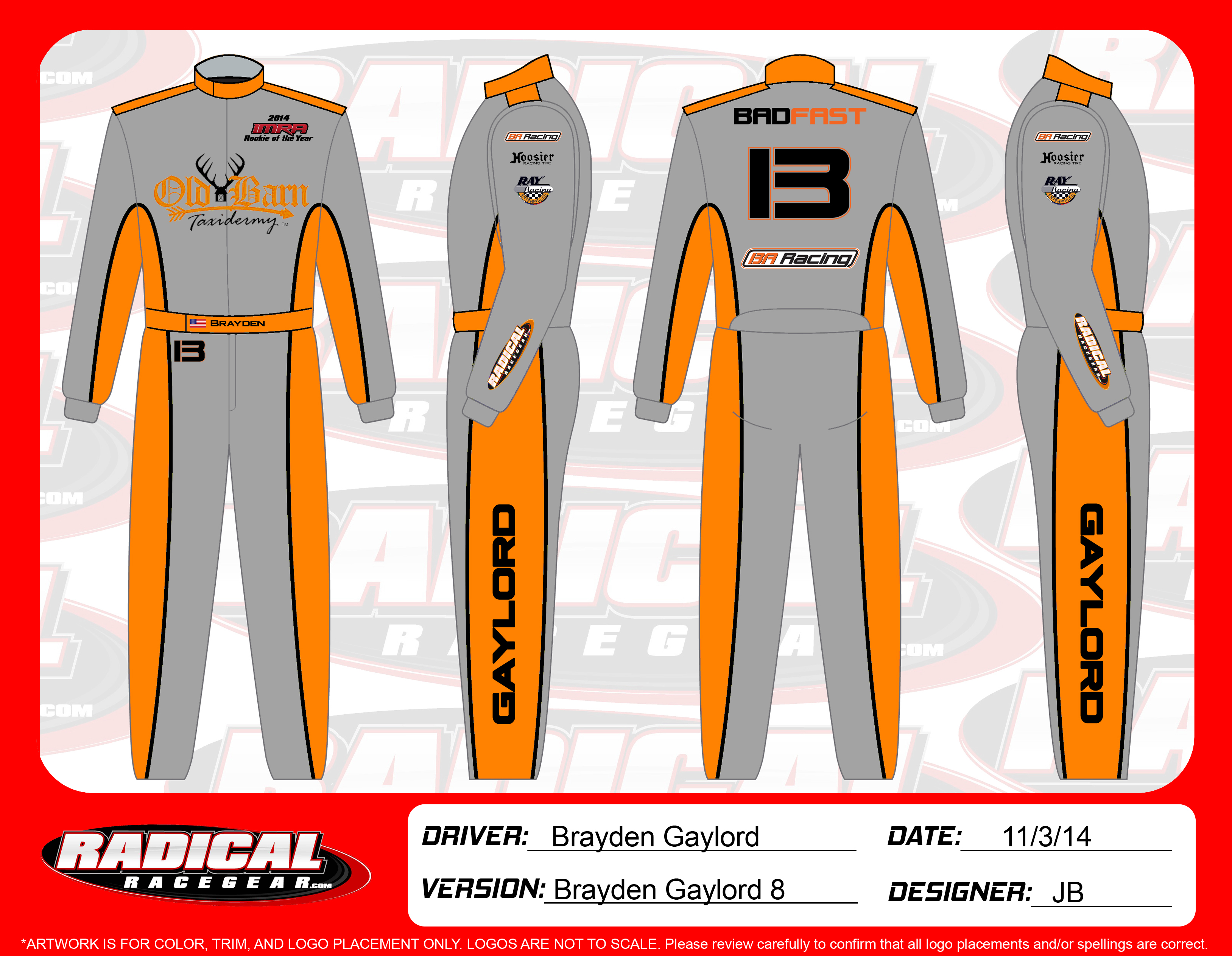 Custom Fire Suits | radical-race-gear