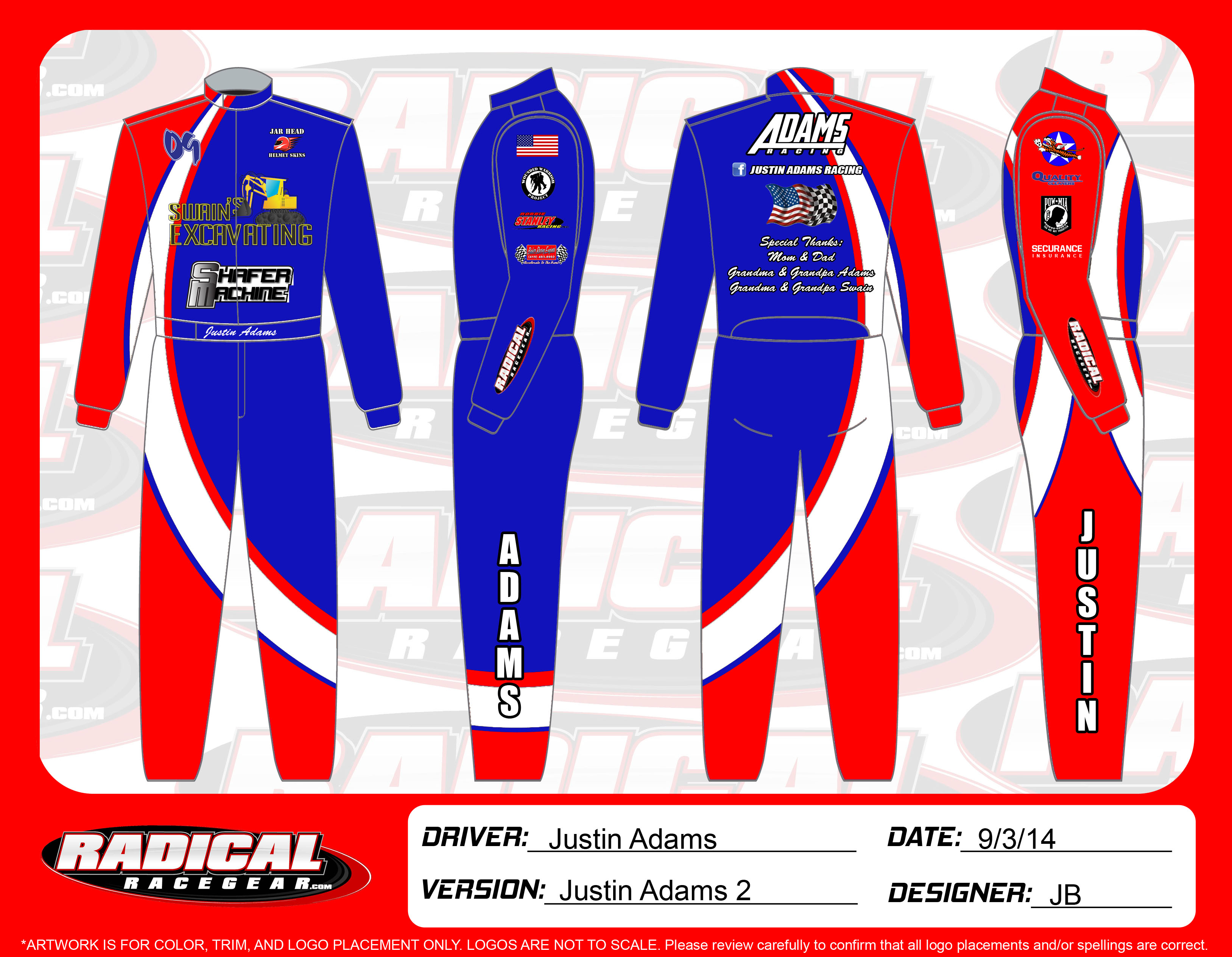 Custom Fire Suits | radical-race-gear