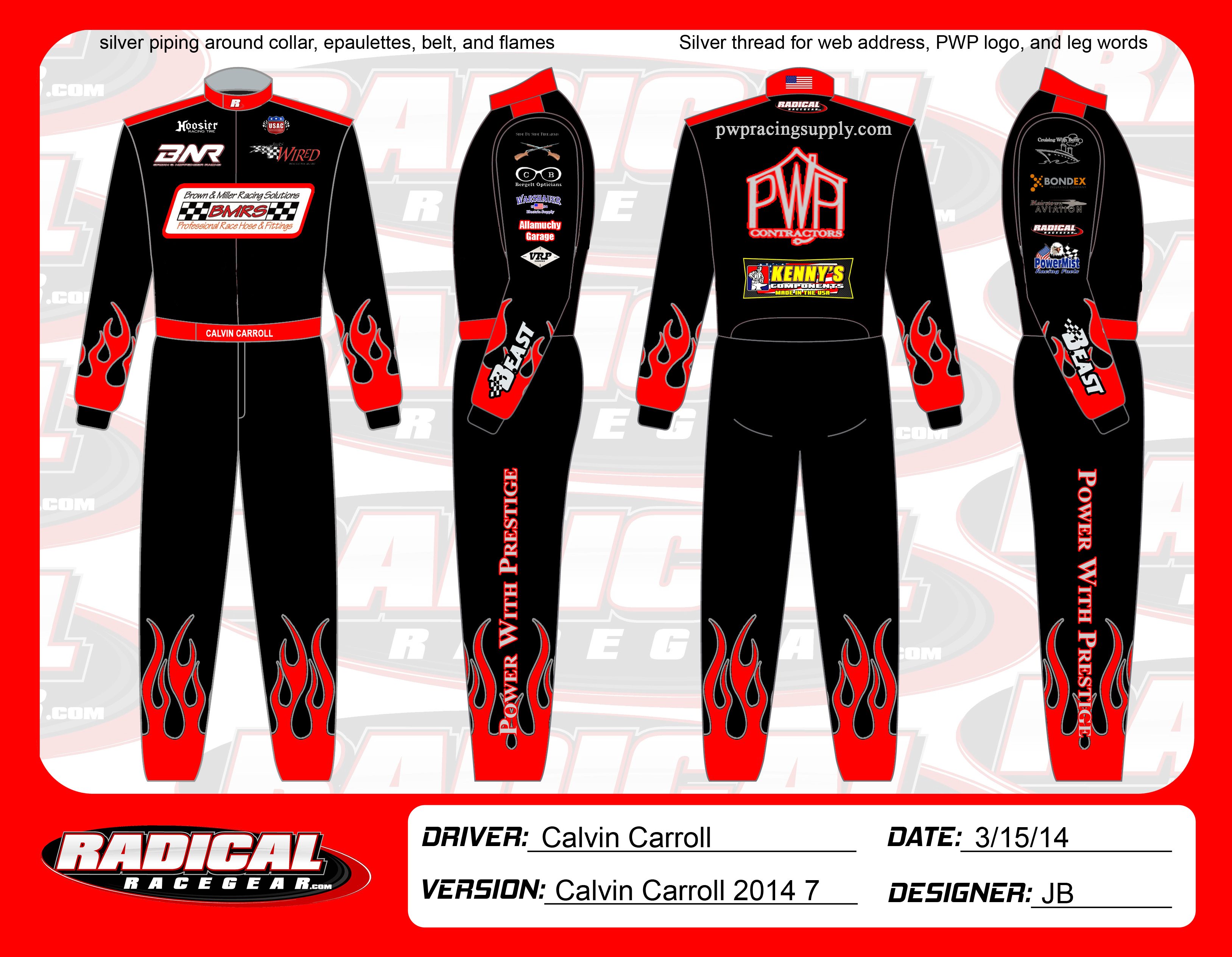 Custom Fire Suits | radical-race-gear