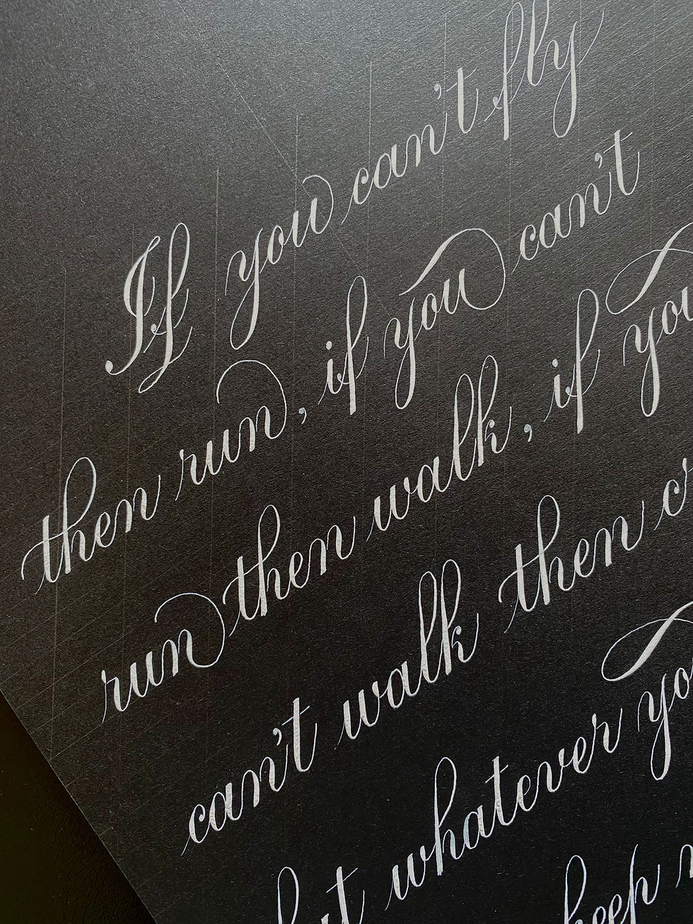 Copperplate Course | Mr Tank Calligraphy