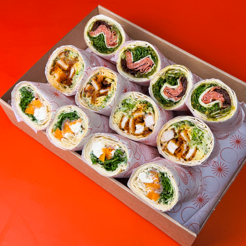 Wraps Platter | Dröm Bakery