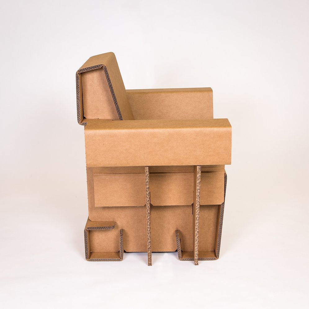 Cardboard Armchair | Chairigami