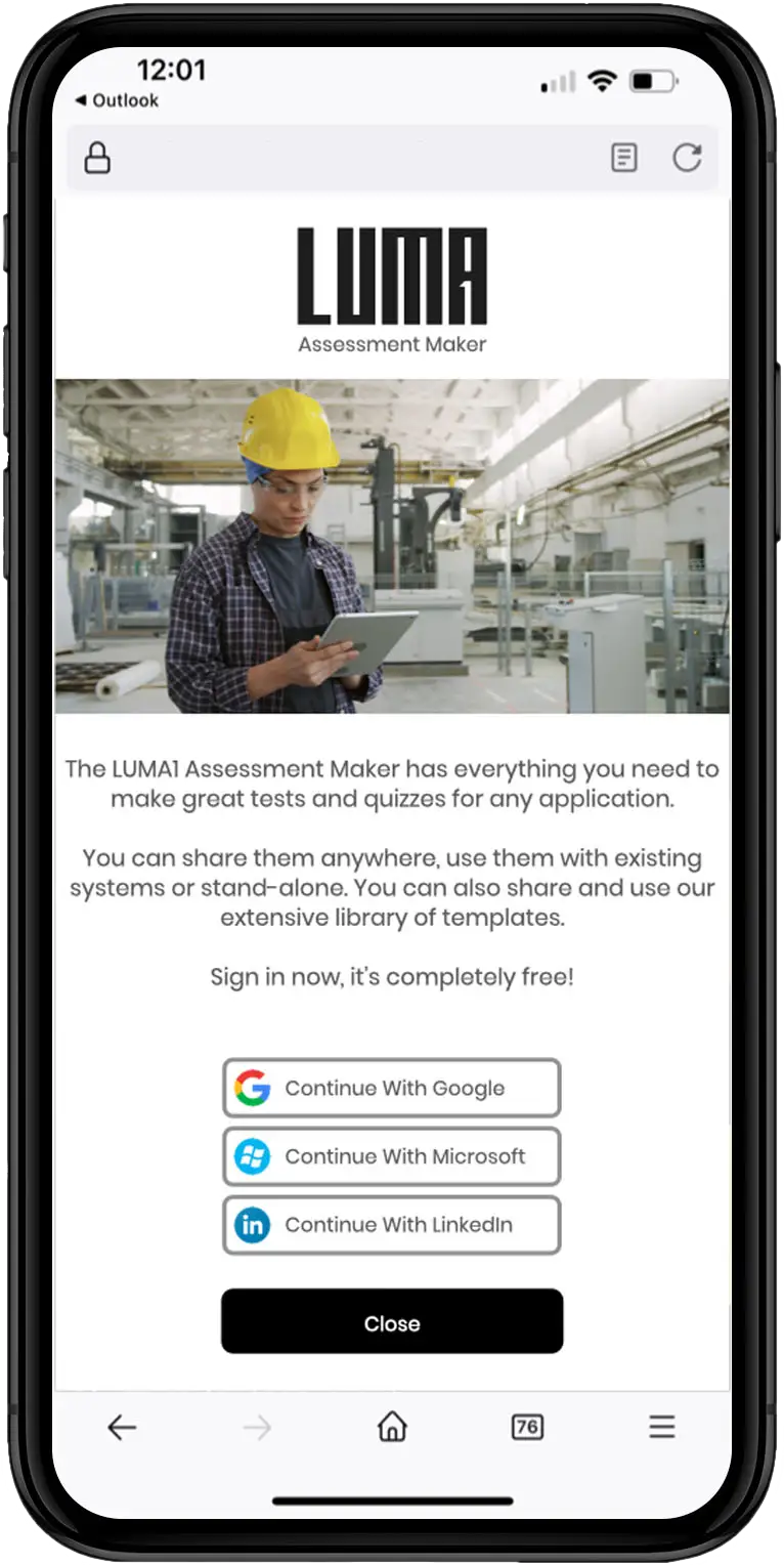LUMA1 | Assessment Maker