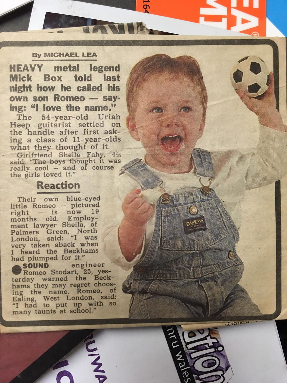 My Family | Mick Box