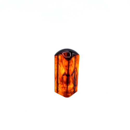 (Square type HANKO)Amber | HANKO of Japan