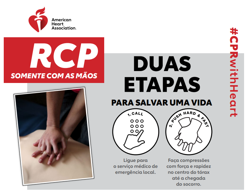 OUTUBRO, MÊS DA RCP - AMERICAN HEART ASSOCIATION DIVULGA CONTEÚDO ESPECIAL
