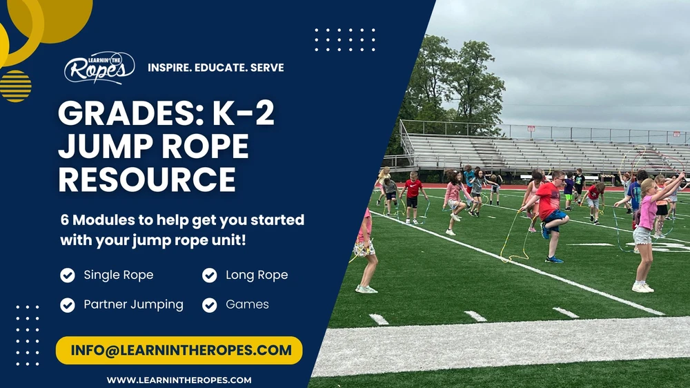 FREE K - 2 Jump Rope Modules | learnintheropes
