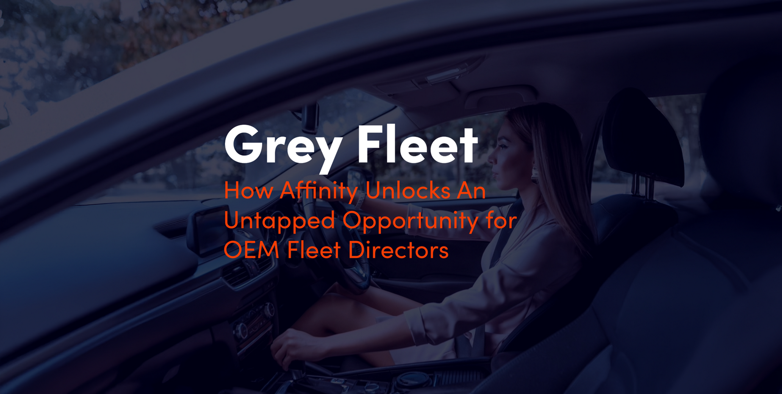 Affinity Schemes: Tackling Grey Fleet Risks and Shaping the Conversation