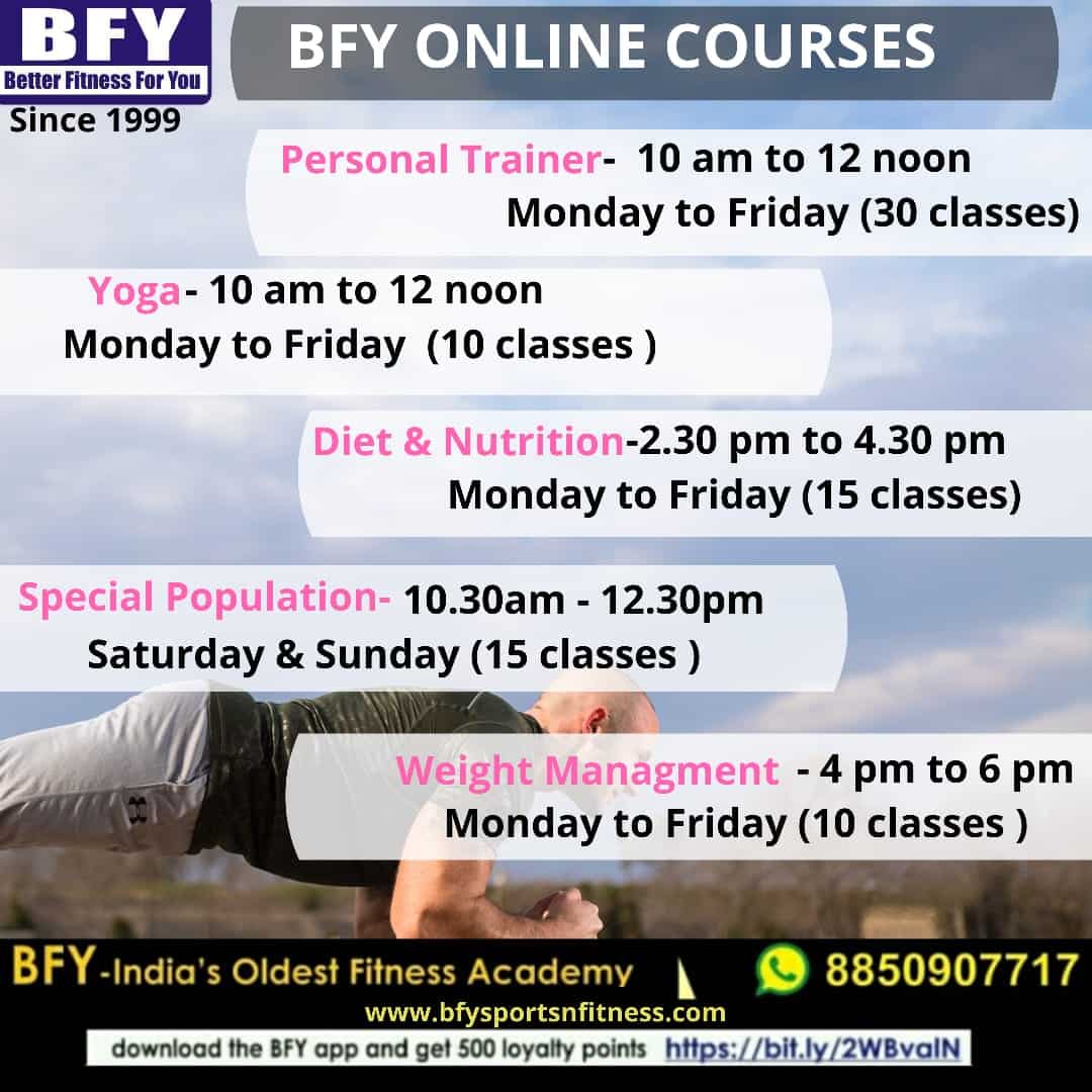 Upcoming | Events | Workshops | BFY Sports and Fitness
