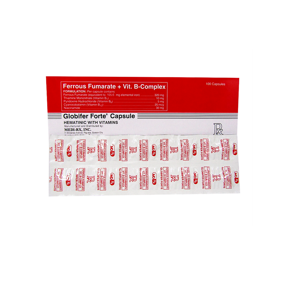 Globifer Forte Capsule with Iron & B Complex | Goodmed Pharmacy