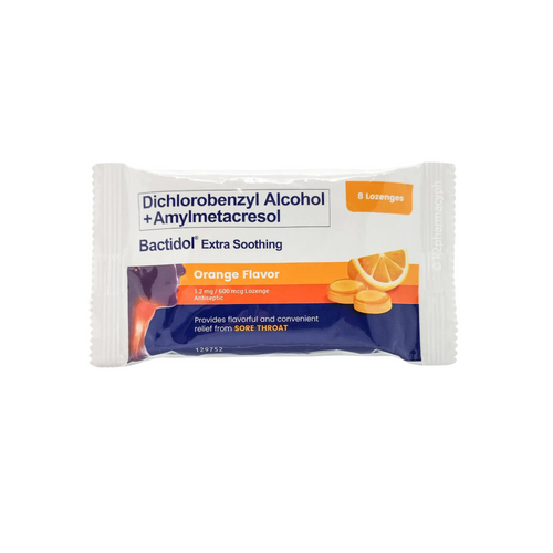 Bactidol Lozenges Orange 8s | Goodmed Pharmacy