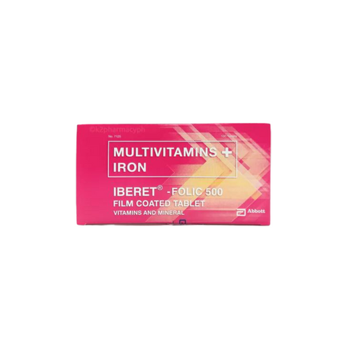 Iberet Folic 500 Multivitamins Tablet | Goodmed Pharmacy