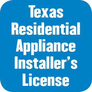 Texas Residential Appliance Installer’s License Workbooks