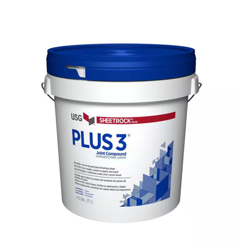 USG Sheetrock - Plus 3 Ready-Mixed Joint Compound 4.5 gal. | City ...