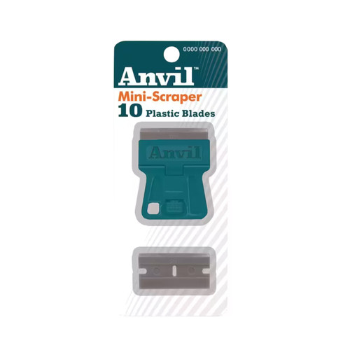 Anvil - Mini Razor Scraper with 10 Plastic Blades 1.5 in | City ...