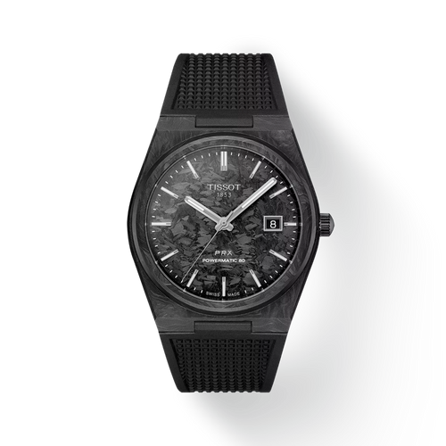 Tissot Prx Powermatic 80 Carbon | Helmer Juwelier