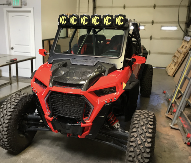 MA Glass Windshield for CAGEWRX Baja Spec Cage 2019+ RZR TURBO S, XP ...